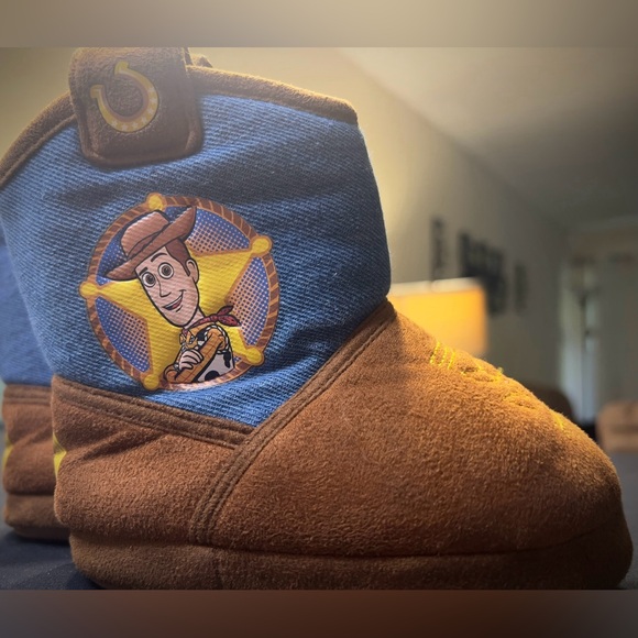 Disney | Shoes | Sheriff Woodys Toy Story Slippers 56 | Poshmark